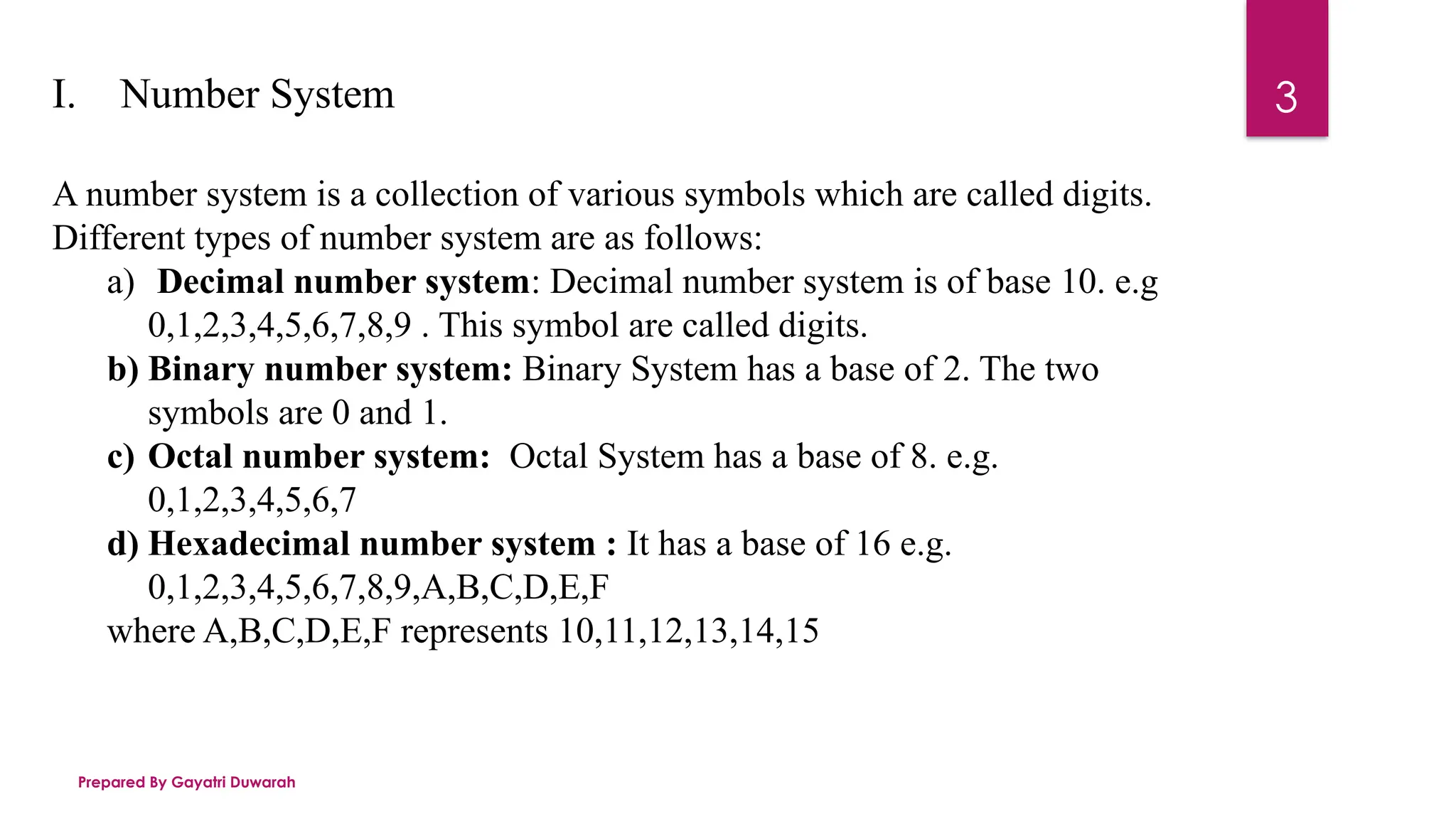 Hexadecimal notes very important class notes | PPTX