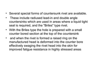 Aircraft Rivets - Describes classifications of Rivets | PPT