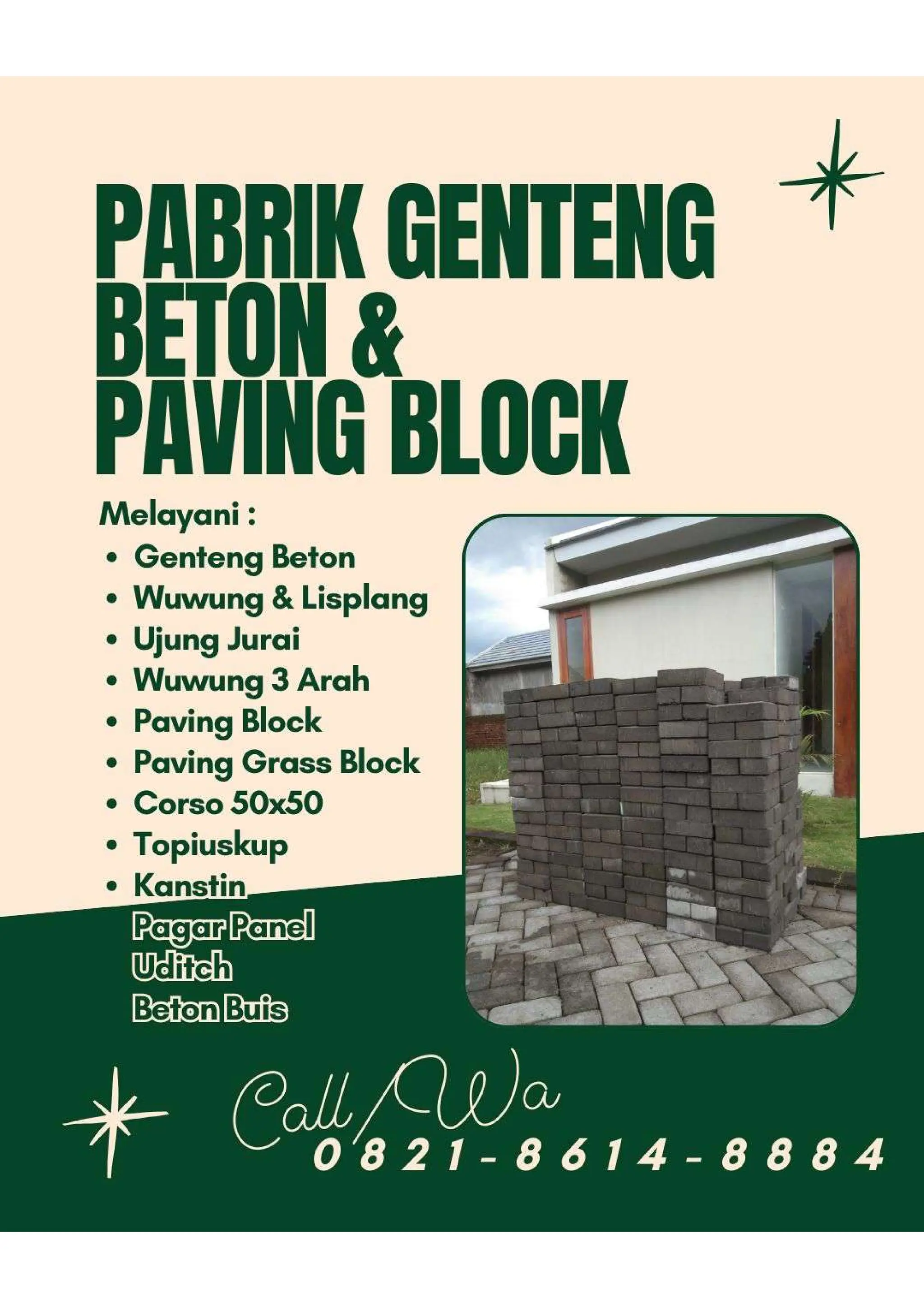 Garasi Modern dan Elegan dengan Paving Block Kuat | PDF