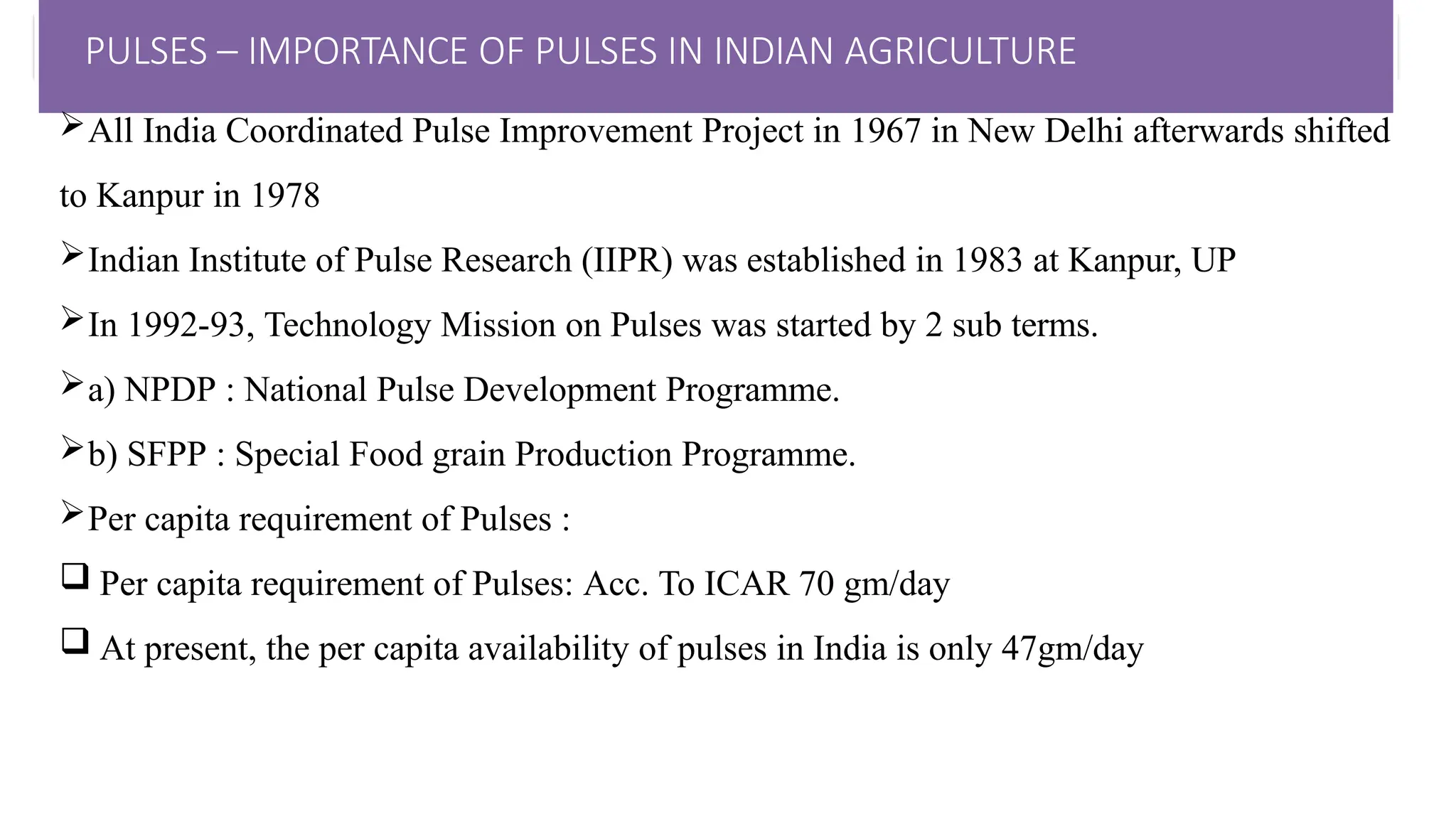 7. Pulses-Introduction.pptx Importance of pulses, types of pulses | PPTX