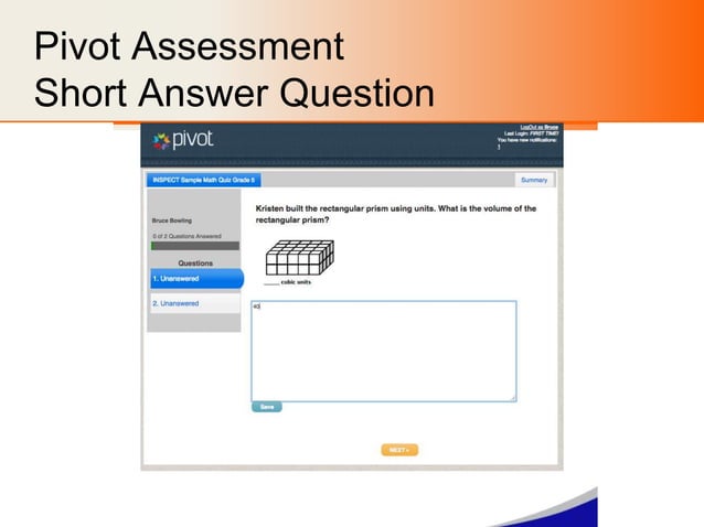 Pivot INSPECT® Indiana's Formative Assessment Solution | PPTX ...