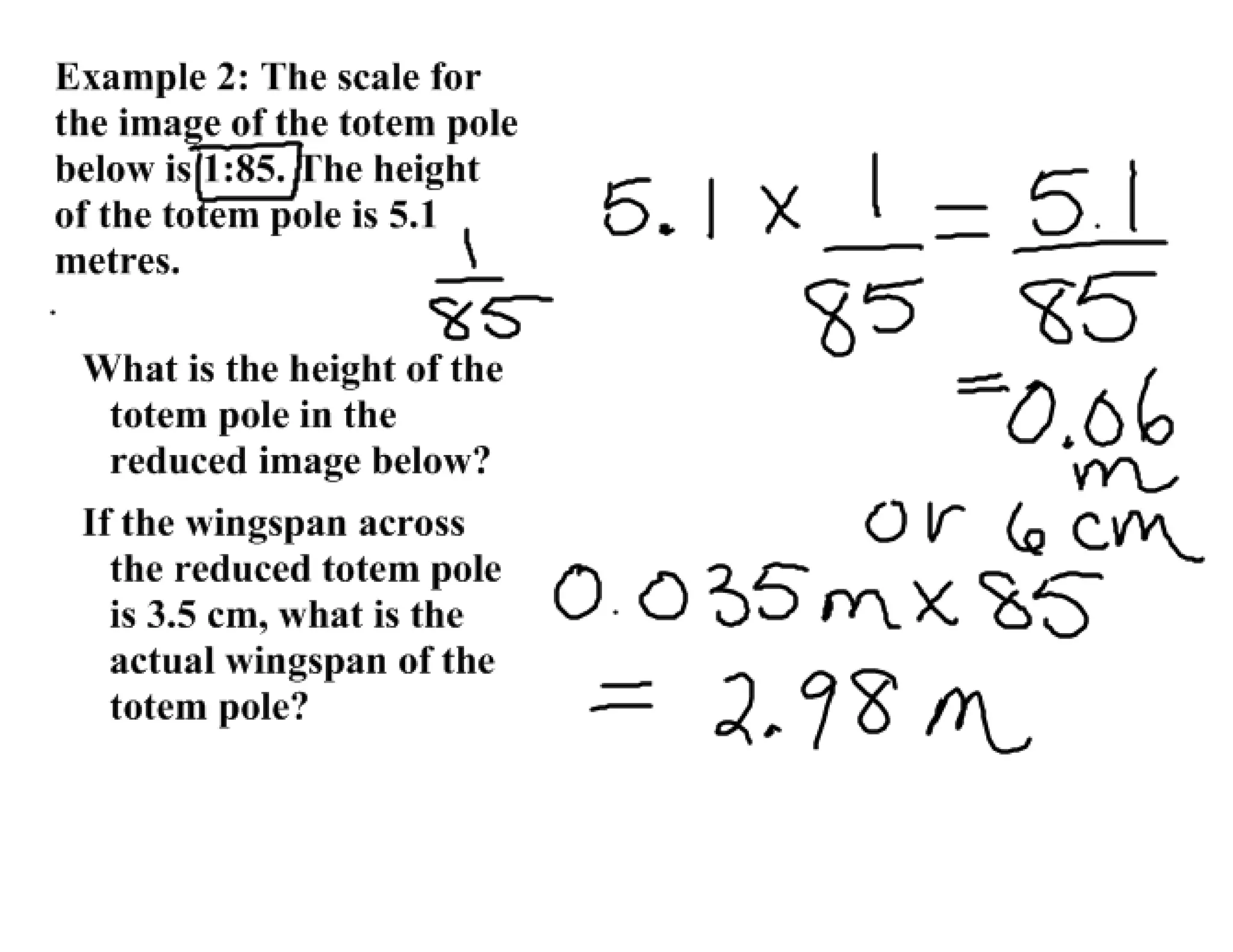7.2 scale diagrams and reduction | PPT