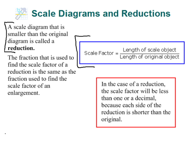 7.2 scale diagrams and reduction | PPT