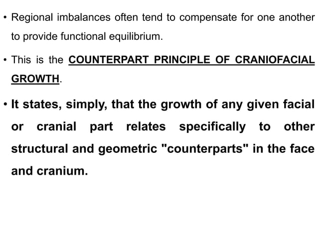 enlow counterpart principle with reference articles | PPTX | Bone and ...