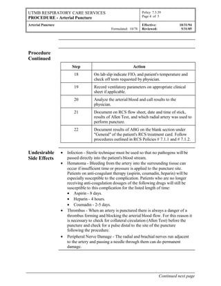 Procedural Skills Instruction Arterial Blood Gas (ABG), 43% OFF