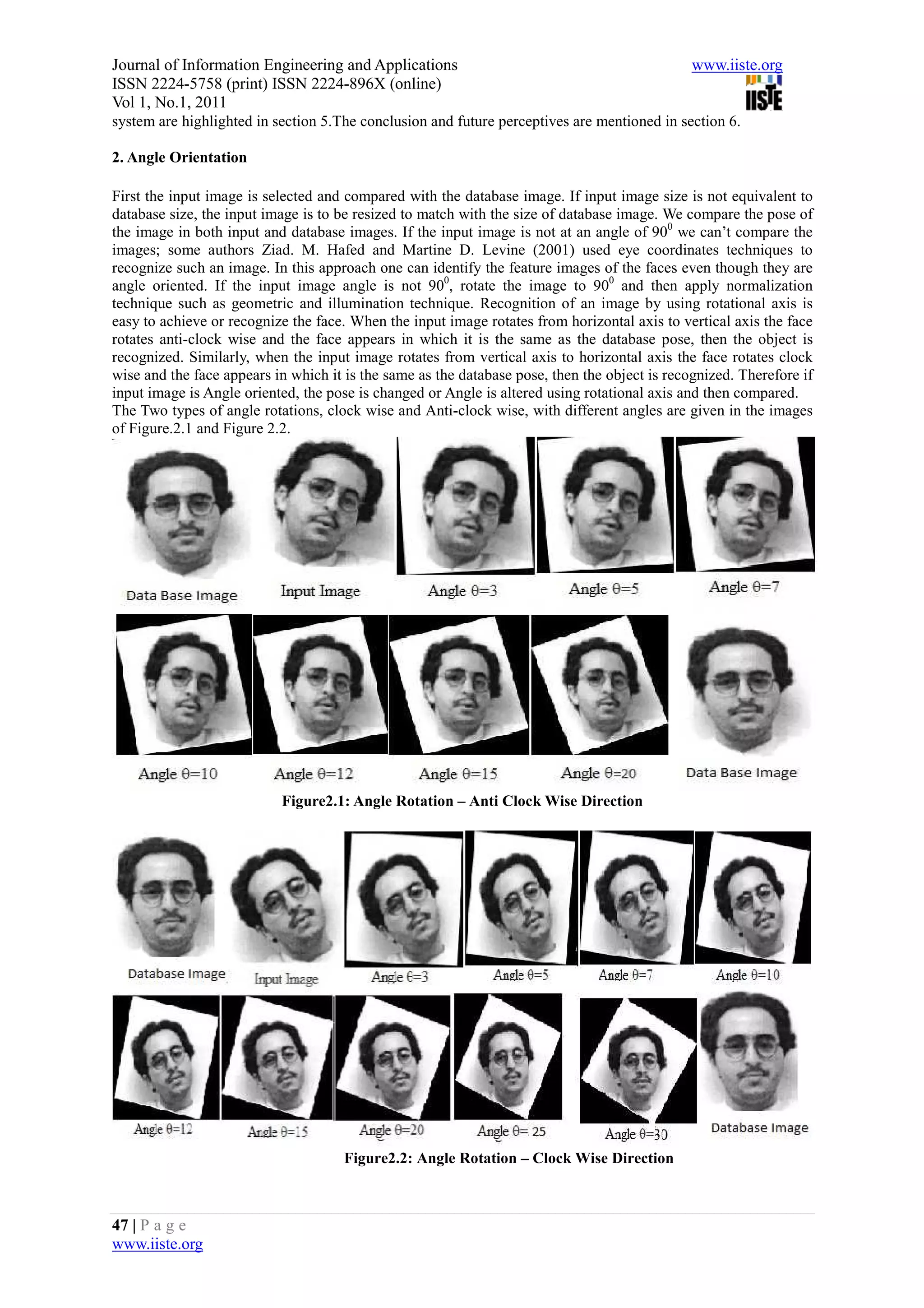 7.[46 53]similarity of inference face matching on angle oriented face ...
