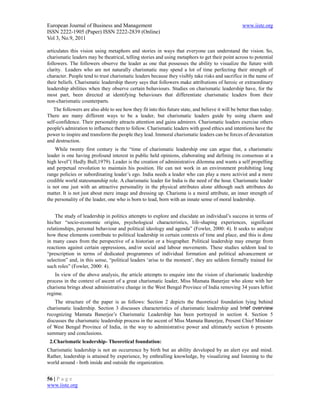 7.[55 67]an insight into the vision of charismatic leadership | PDF ...