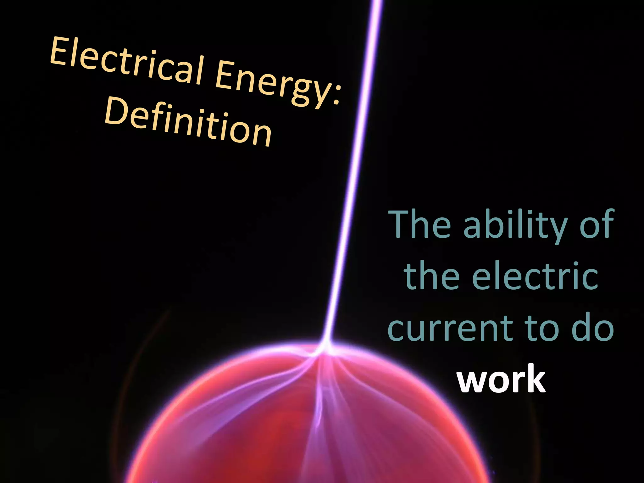 7.5 electrical energy and power | PPTX