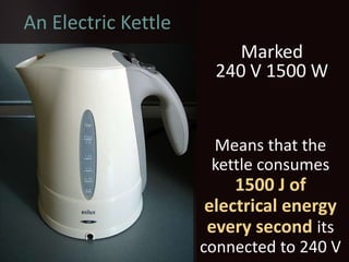 7.5 electrical energy and power | PPTX