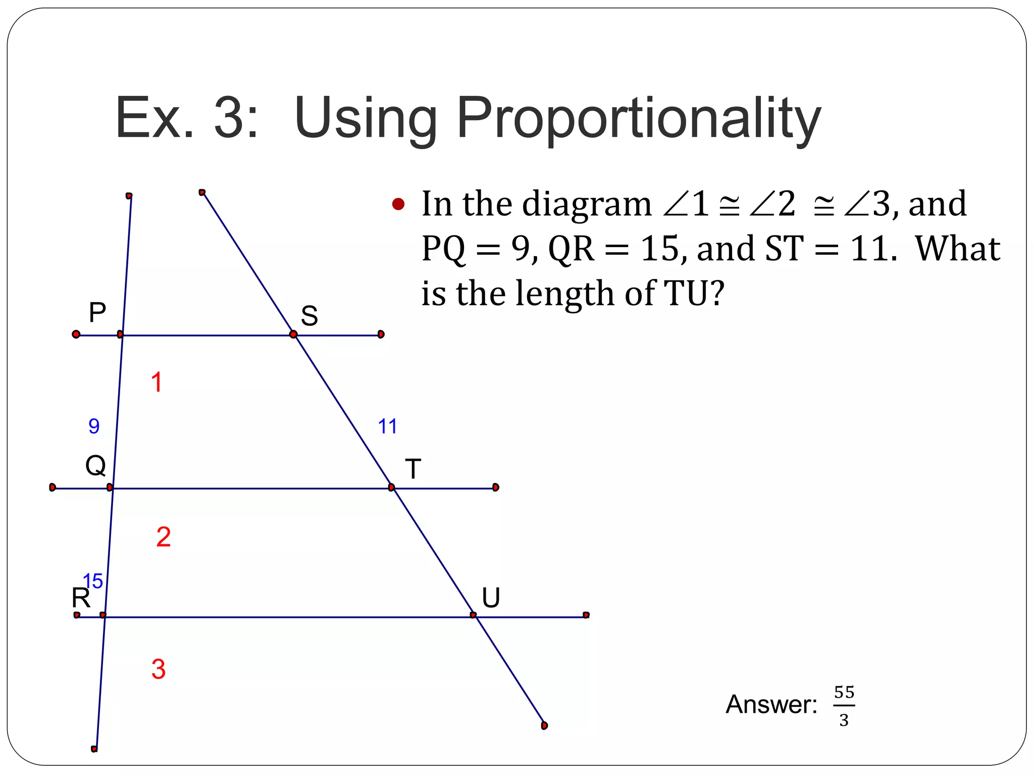 7 6 Proportional Lengths | PPTX