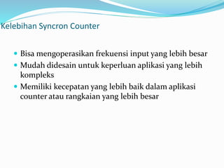 7 6 synchronous(parallel) counters | PPTX