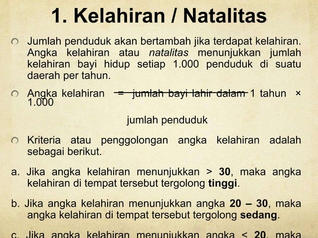 7 7. pengaruh kepadatan populasi manusia | PPTX