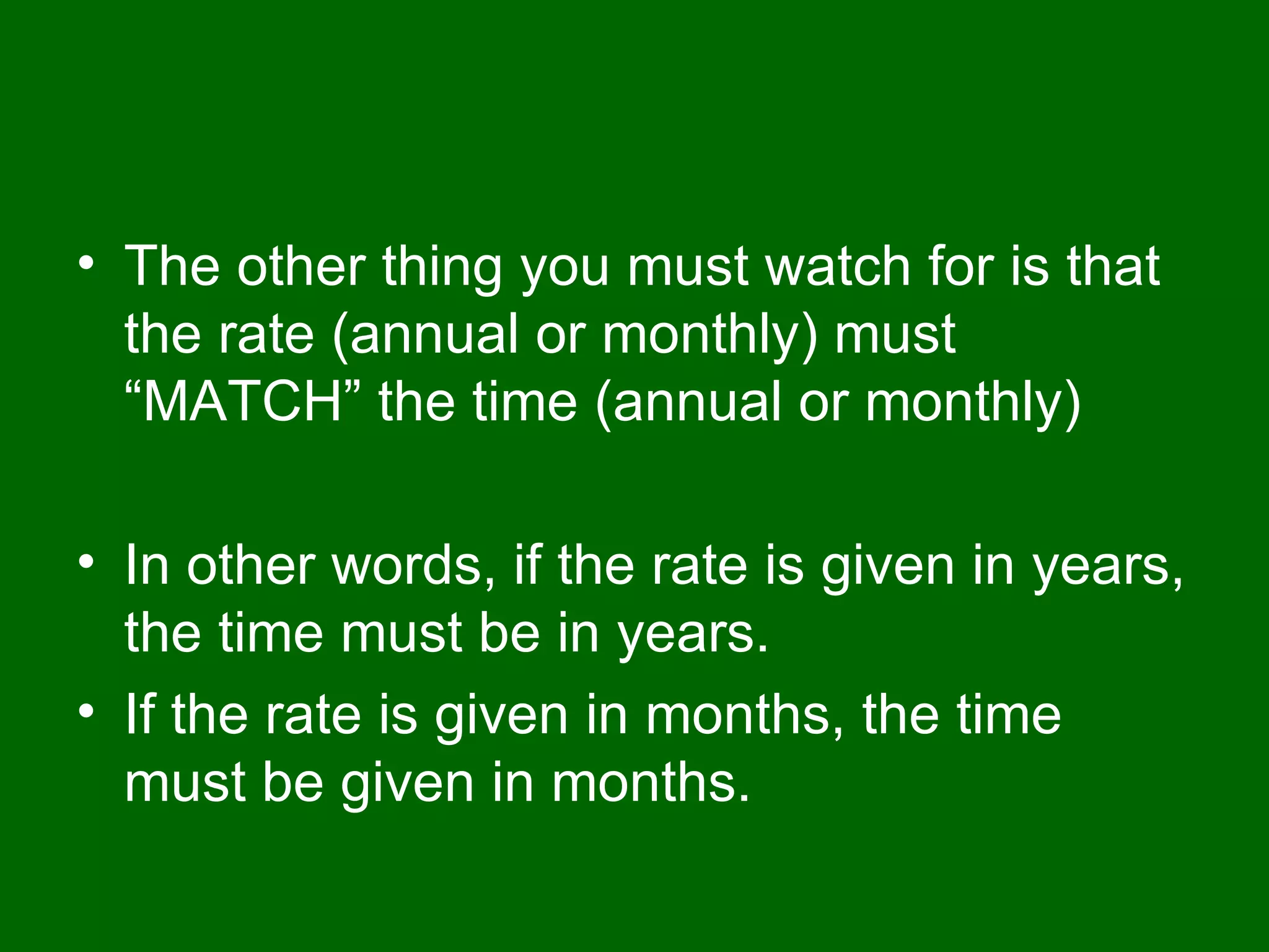 7.7 simple interest | PPT