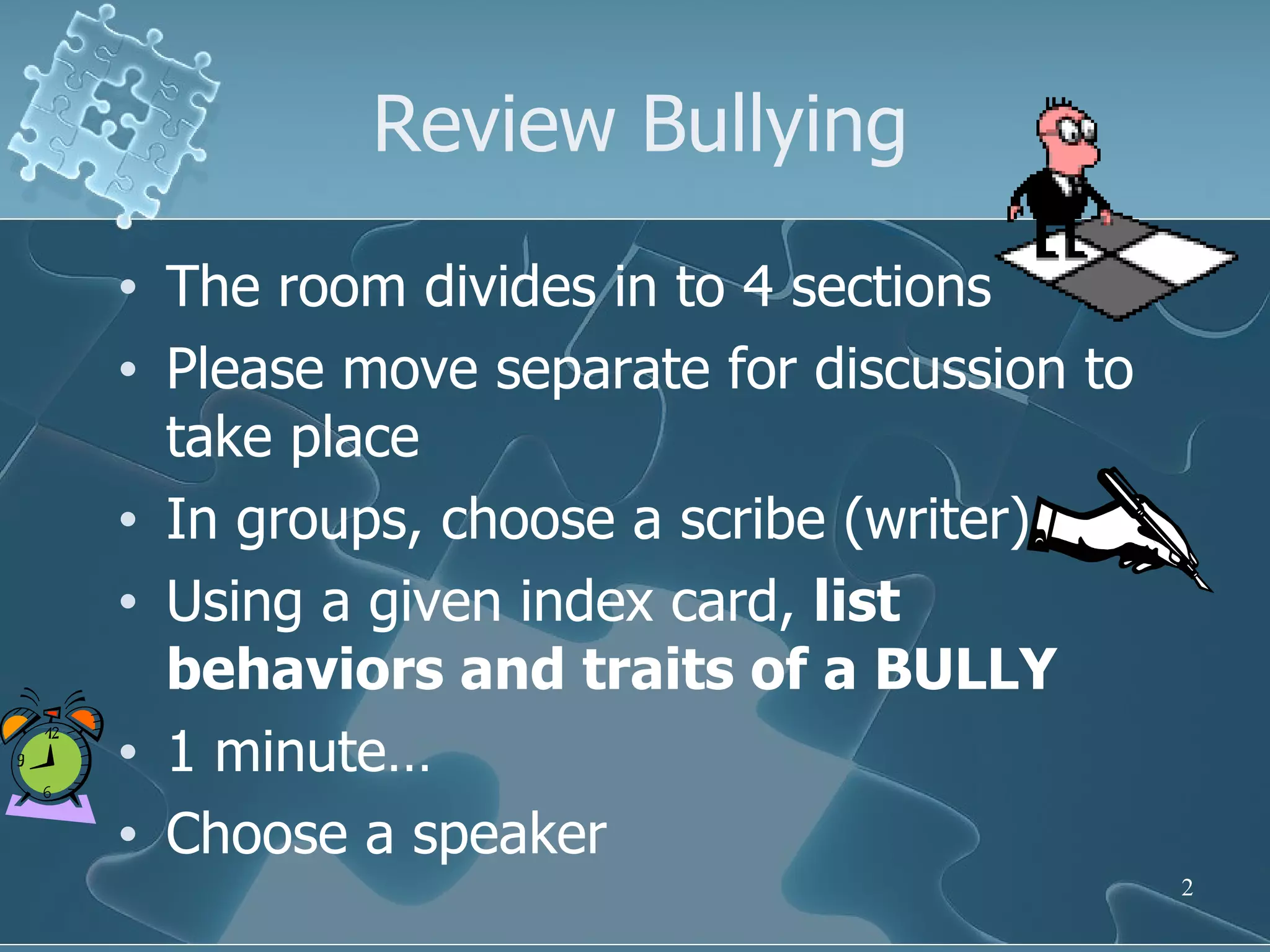 7th & 8th grade Bully Presentation | PPT