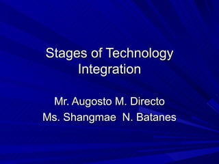 7 8.directo -technology integration | PPT