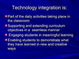 7 8.directo -technology integration | PPT
