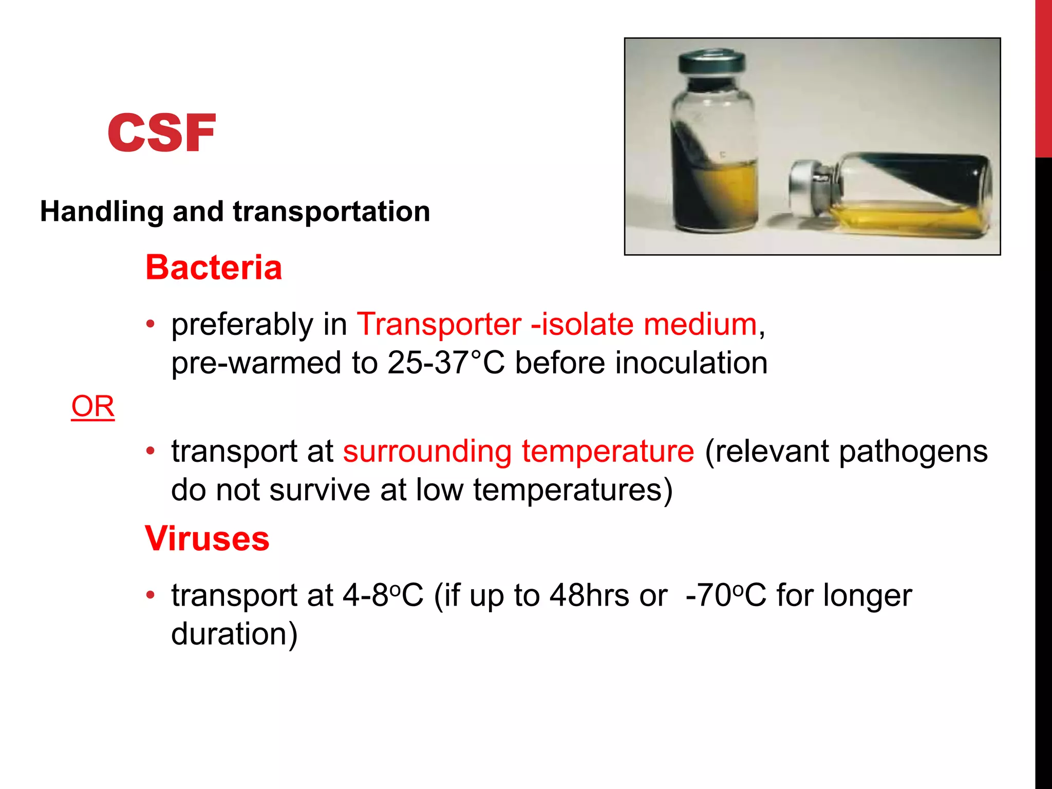 7 - 8 Collection, Labelling and Transportation of Microbiological ...