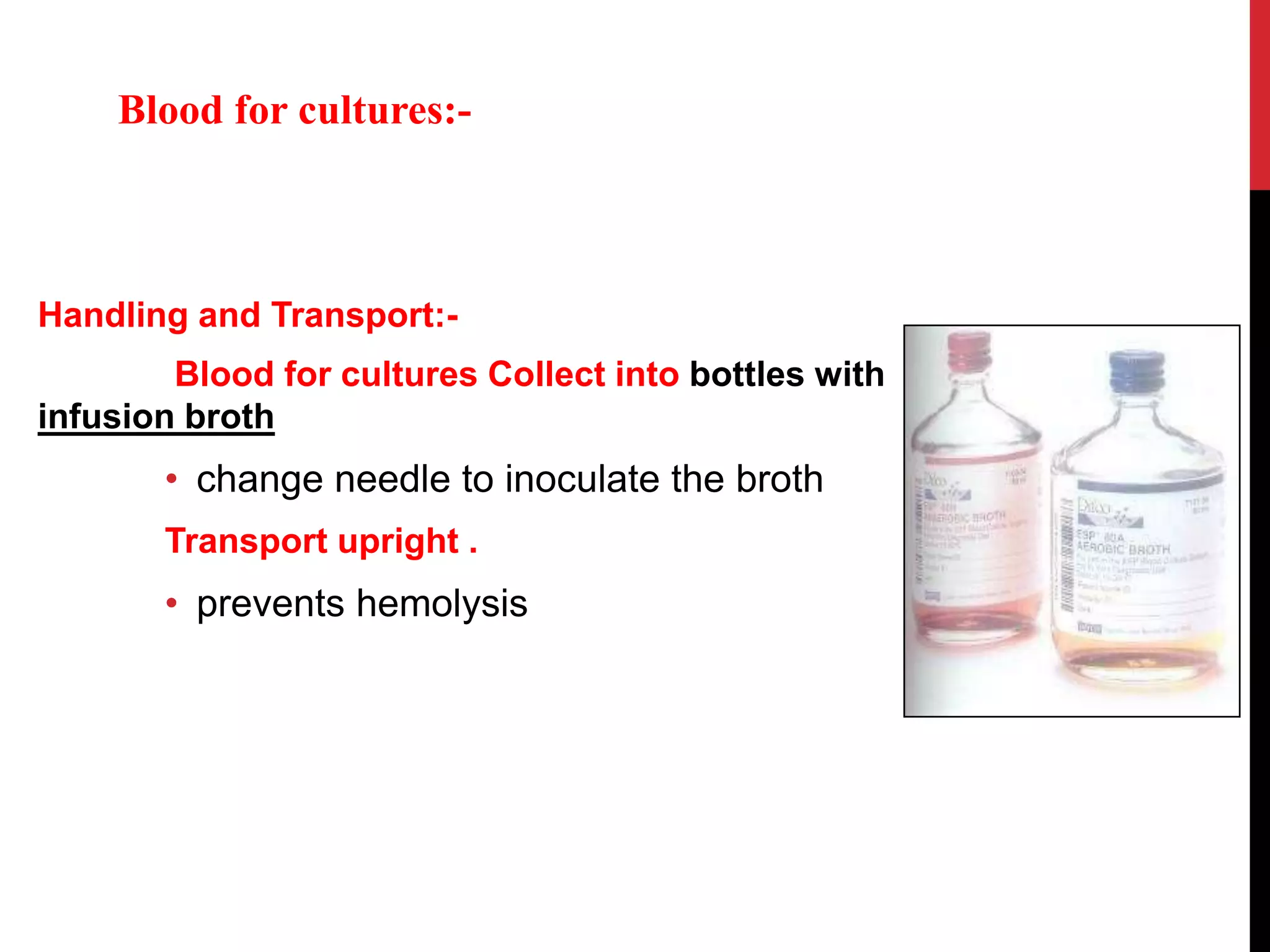 7 - 8 Collection, Labelling and Transportation of Microbiological ...