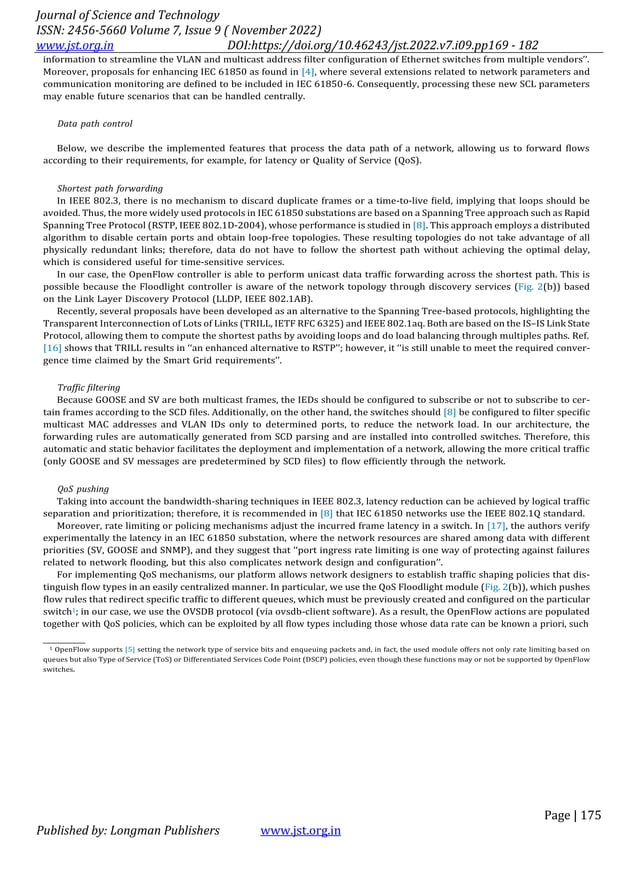 Using Software Defined Networking to manage and control IEC 61850-based systems | PDF