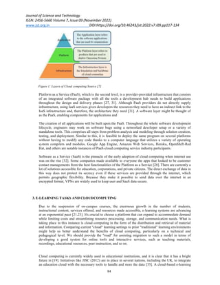 A SUMMARY OF CLOUD COMPUTING FOR DEVELOPING THE PROCESS OF E-LEARNING | PDF