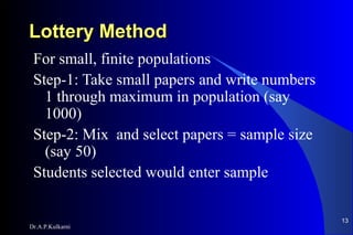 Sampling methods | PPT