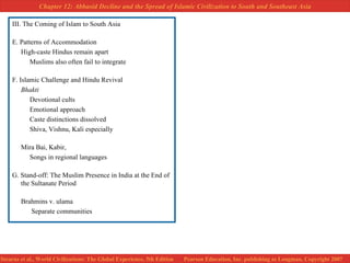 7. Abbasid Decline and the Spread of Islam | PPT