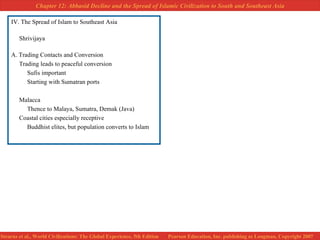 7. Abbasid Decline and the Spread of Islam | PPT