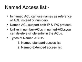CCNA part 7 acl | PPT