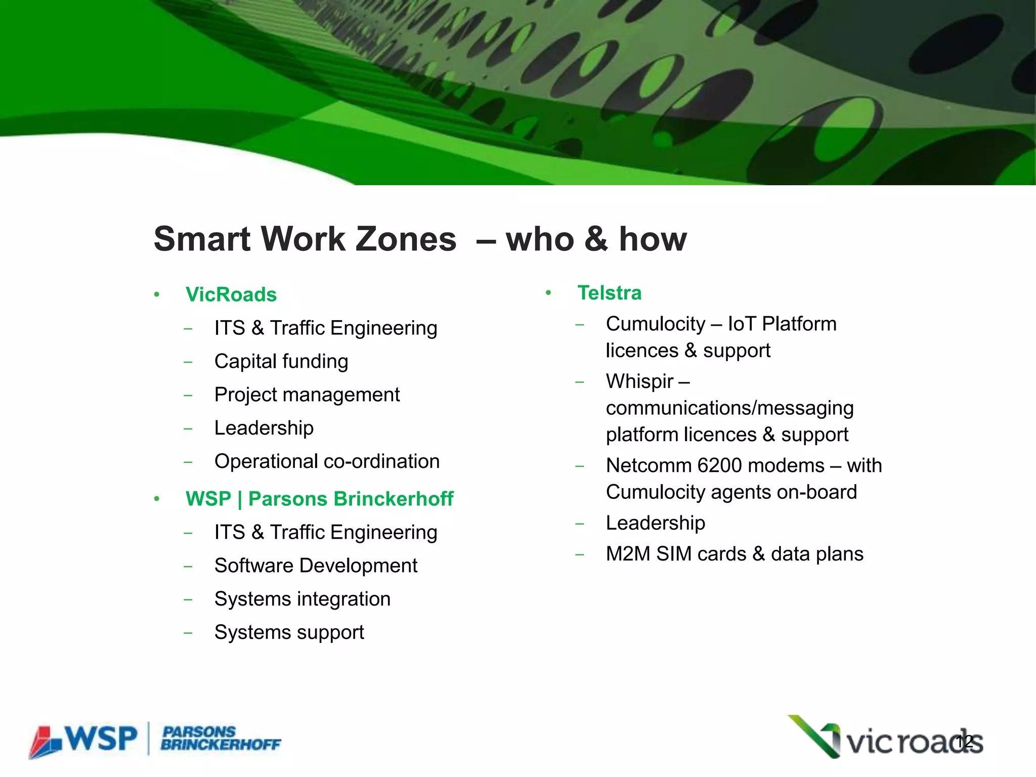 Smart Work Zones – New ways of communicating with road users and ...