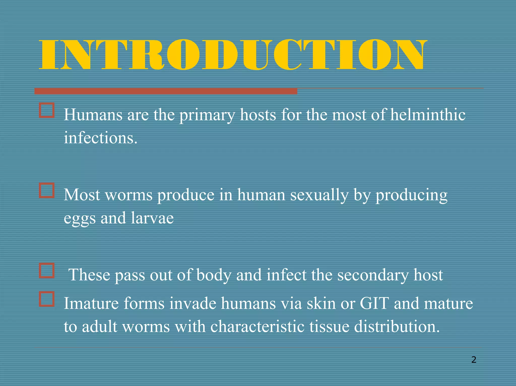 7 anthelmintic drugs | PPT