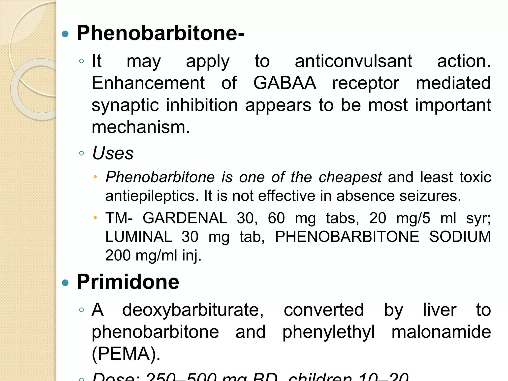 Anti-epileptics | PPTX