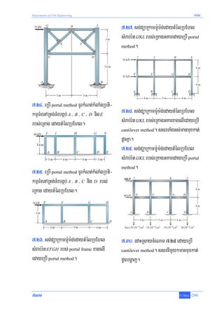 7. approximate analysis of statically indeterminate structures | PDF