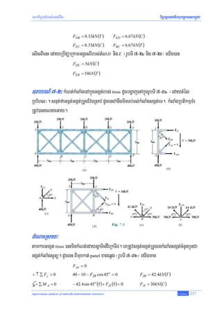 7. approximate analysis of statically indeterminate structures | PDF