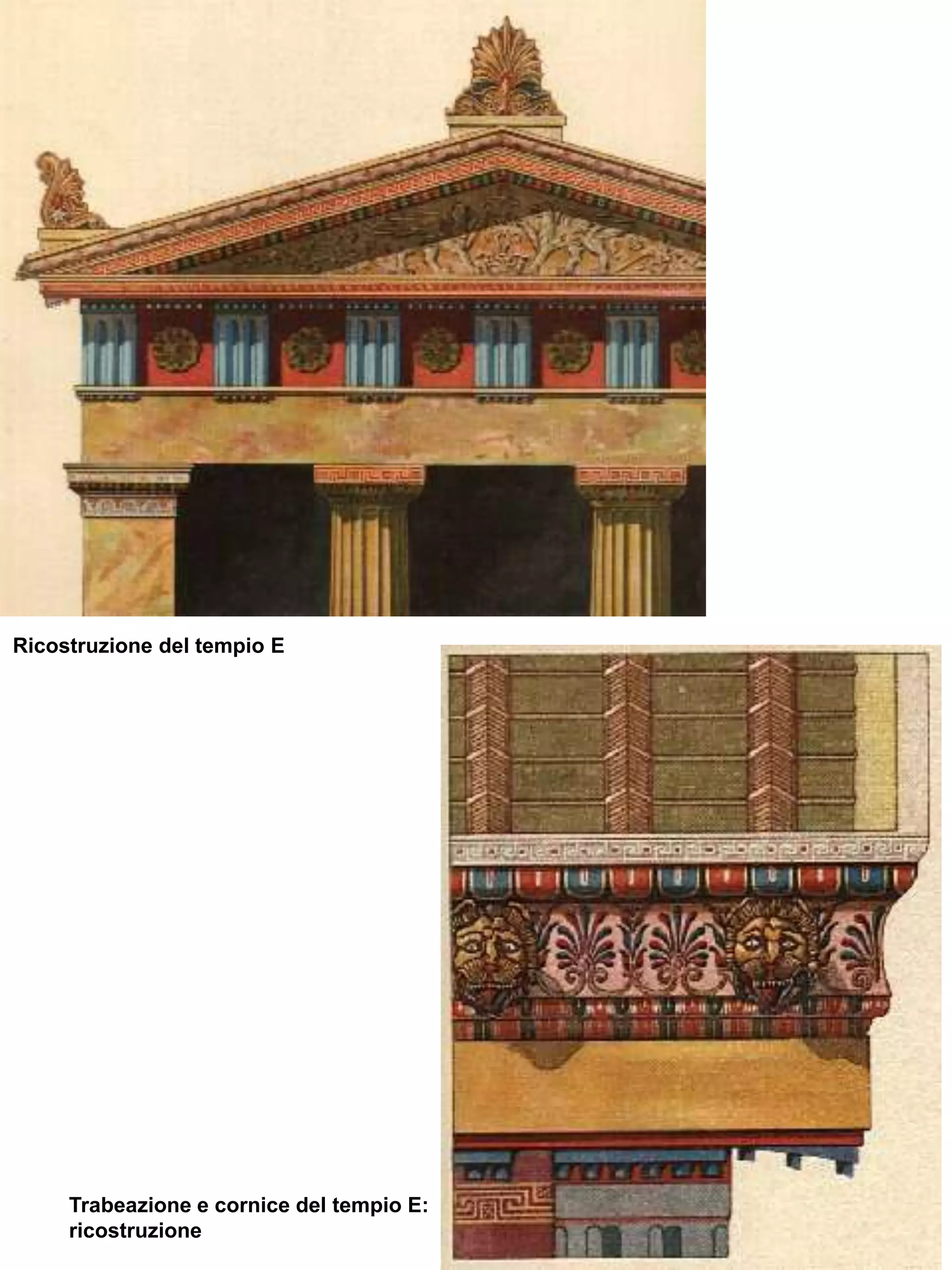 7. Architettura greca - Il tempio - Gli ordini architettonici | PDF