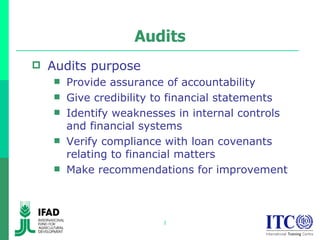 Terms of Reference for Selection of Auditors Audit Reports and Audit ...