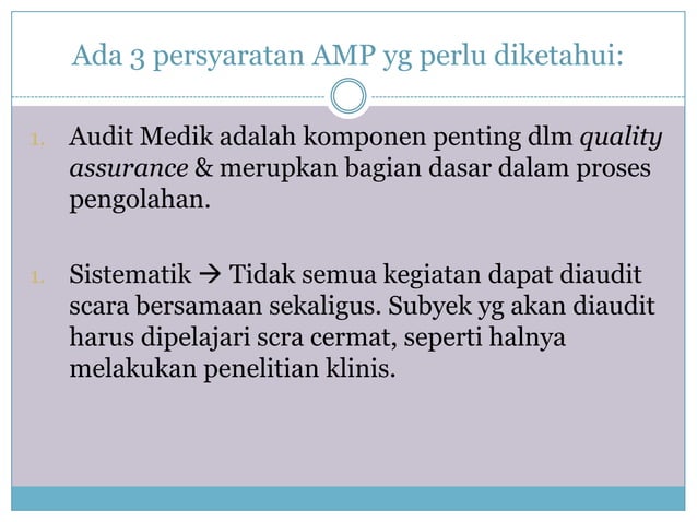 7. audit maternal perinatal | PPTX