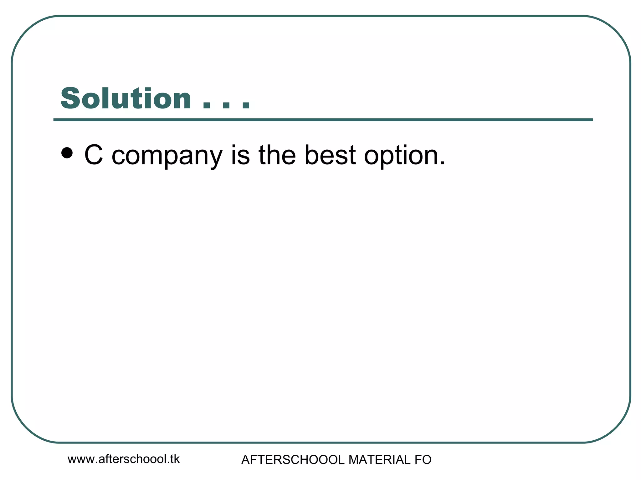 Management Aptitude Test 18 October | PPT