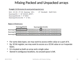 7-B-SysVerilog_DataTypes.pptx _ | PPTX | Programming Languages | Computing