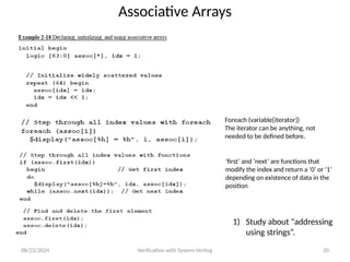 7-B-SysVerilog_DataTypes.pptx _ | PPTX | Programming Languages | Computing