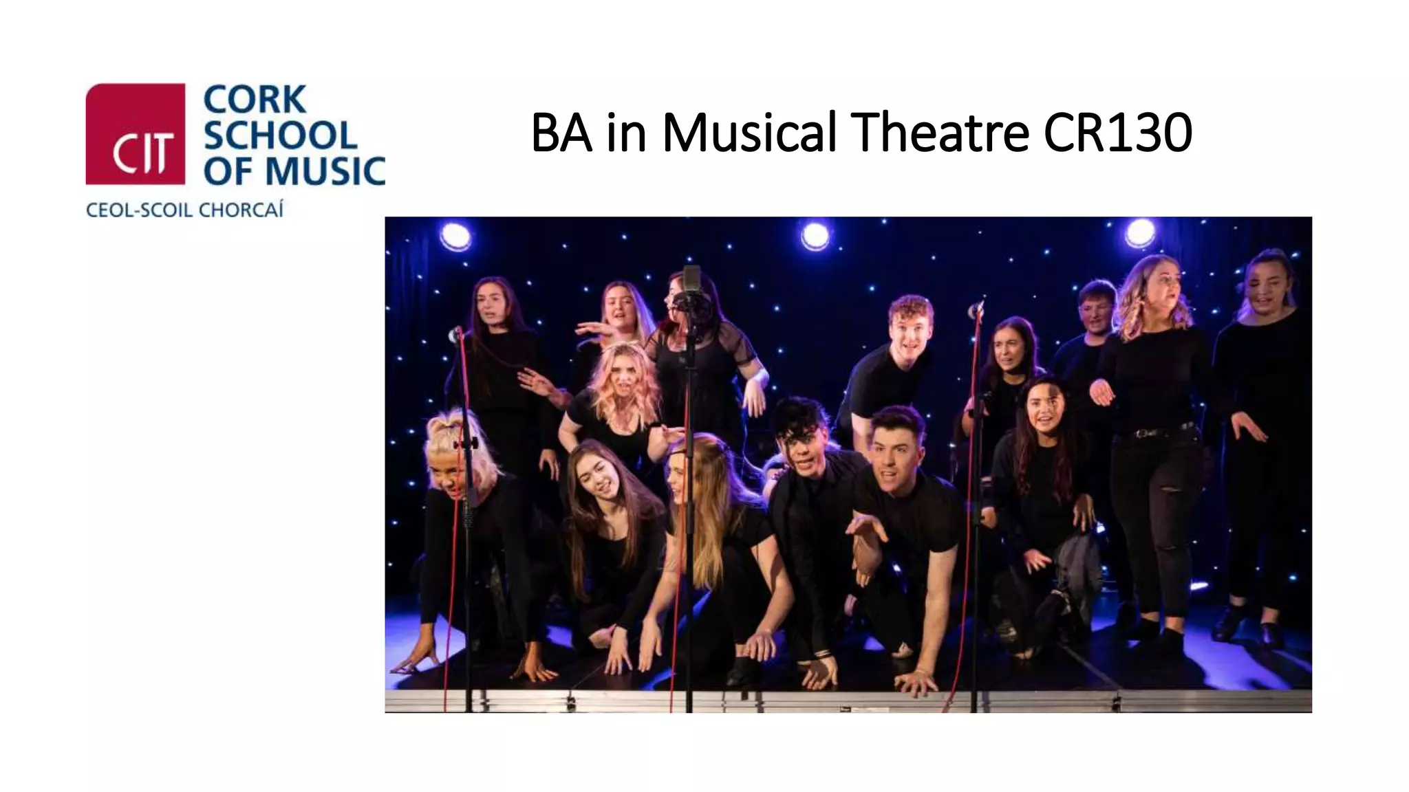 BA in Musical Theatre | PPTX | Education