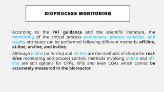 Bioprocess monitoring & control - temperature, agitation, ph and ...