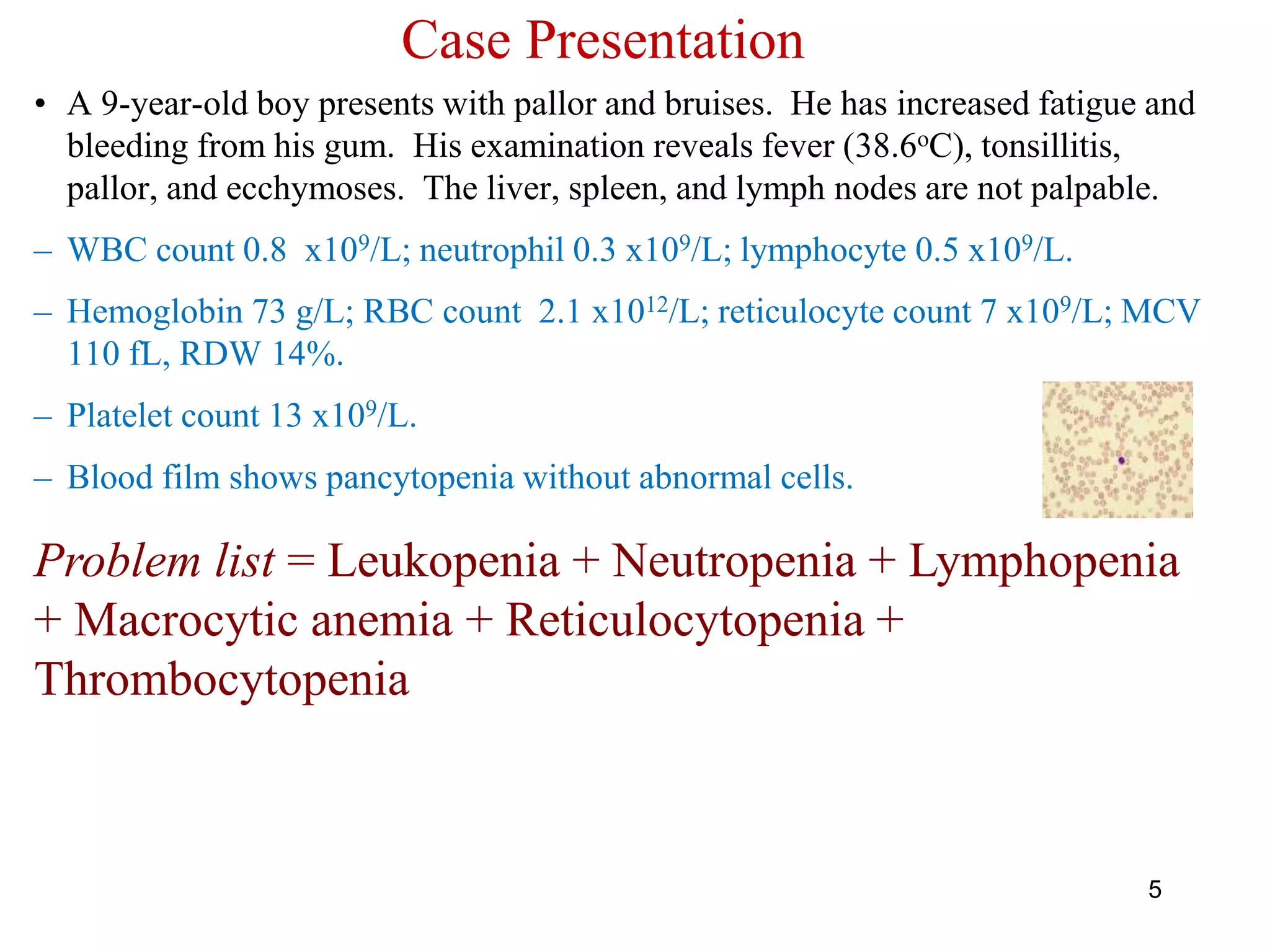 Bone marrow failure syndromes.ppt
