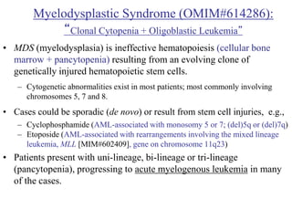 Bone marrow failure syndromes.ppt