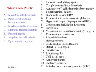Bone marrow failure syndromes.ppt