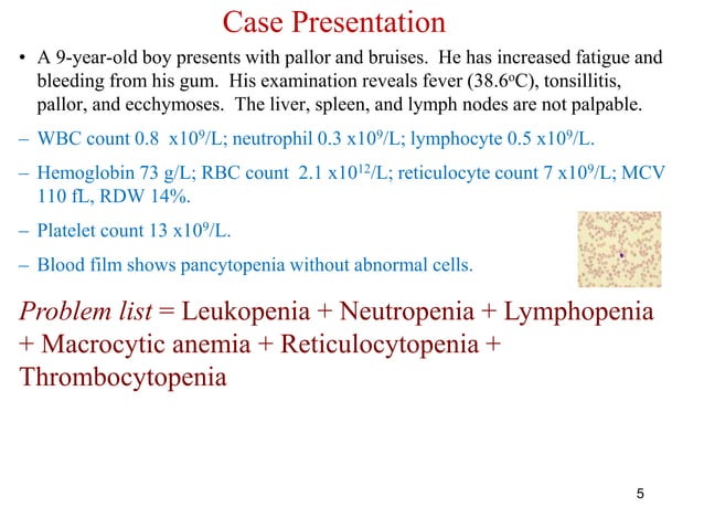 Bone marrow failure syndromes.ppt