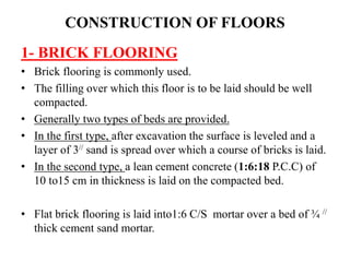 7 building construction part 2 flooring,roofs,staircase and maintance ...