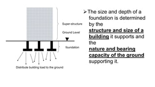 7 building construction part 3 foundation - edit | PPTX