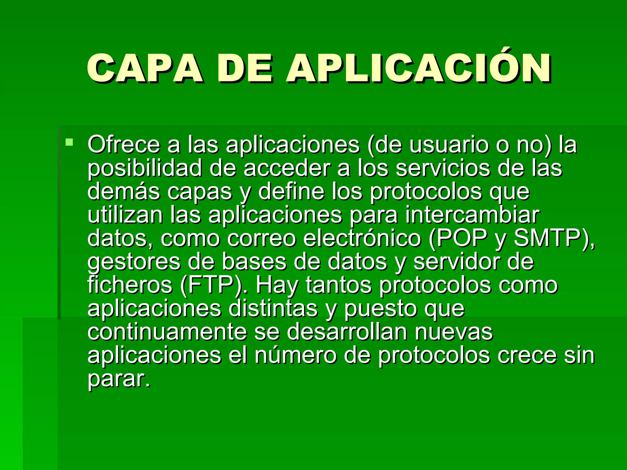 capas modelo osi | PPT