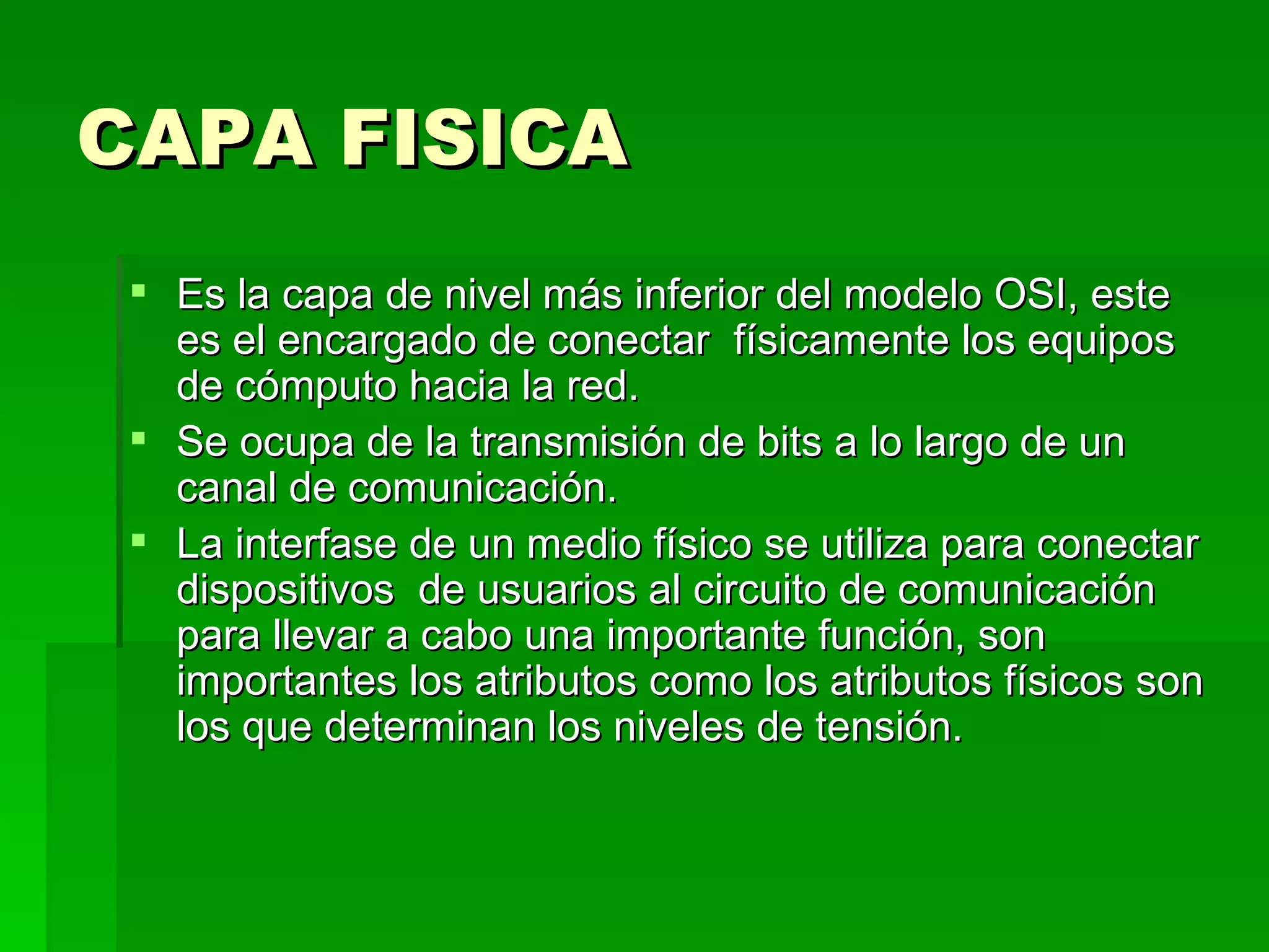 capas modelo osi | PPT