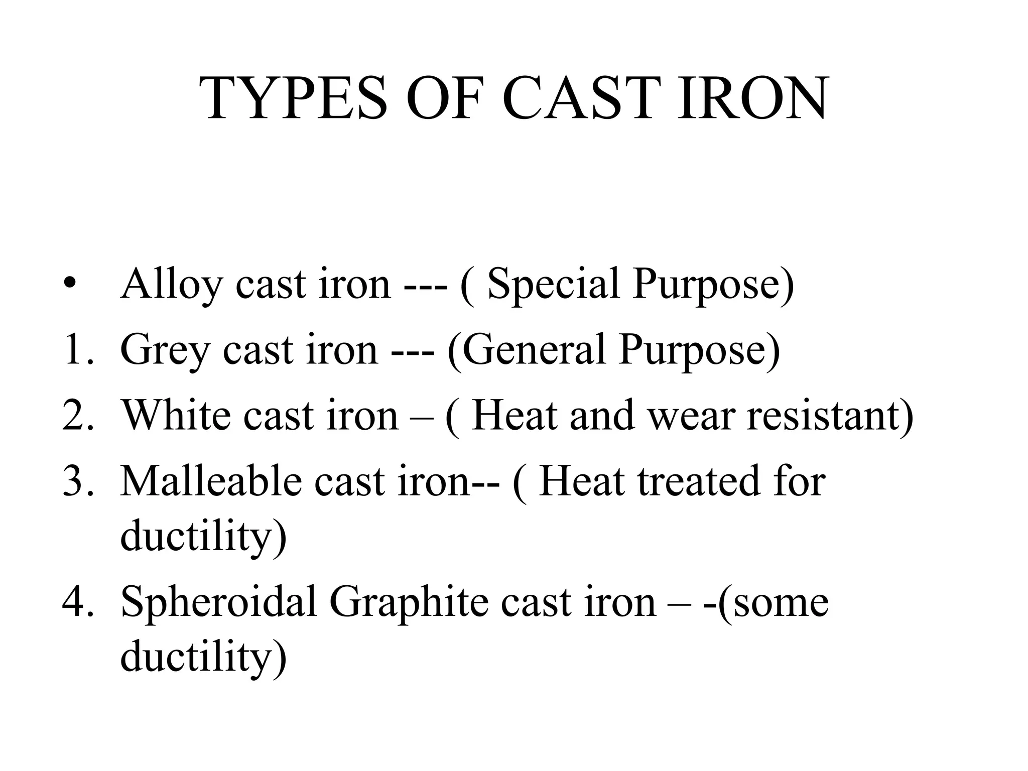 Cast iron | PPTX